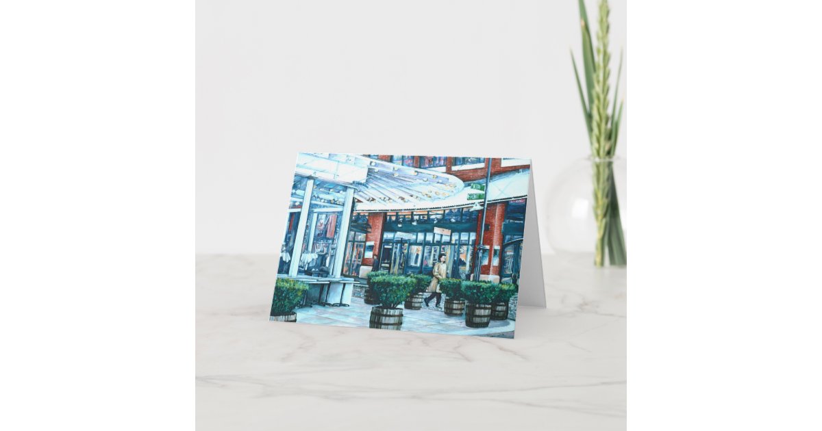 Seaport Excursions Greeting Card | Zazzle