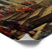 Seaport with the Embarkation of St. Ursula Poster | Zazzle