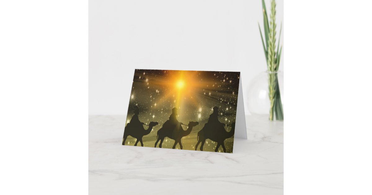 Searching For 3 Wise Men" Card | Zazzle