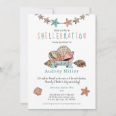 Seashell Going Away Graduation Party Invitation | Zazzle