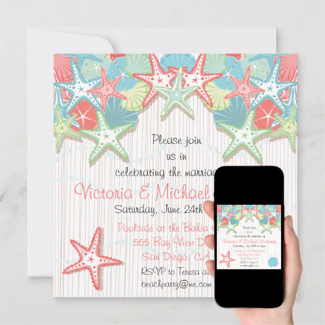 seashell-post-wedding-reception-party-invitations-zazzle
