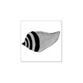 Seashell Sea Shell Beach Ocean Summer Rubber Stamp | Zazzle