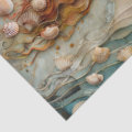 SEASHELL SIREN DECOUPAGE TISSUE PAPER | Zazzle