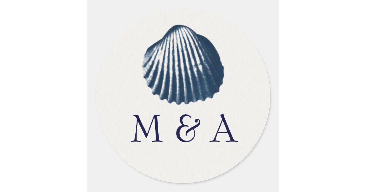 seashell stickers | Zazzle