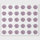 Seashell wrapping paper | Zazzle