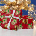 Seashells Beach Christmas Wrapping Paper | Zazzle