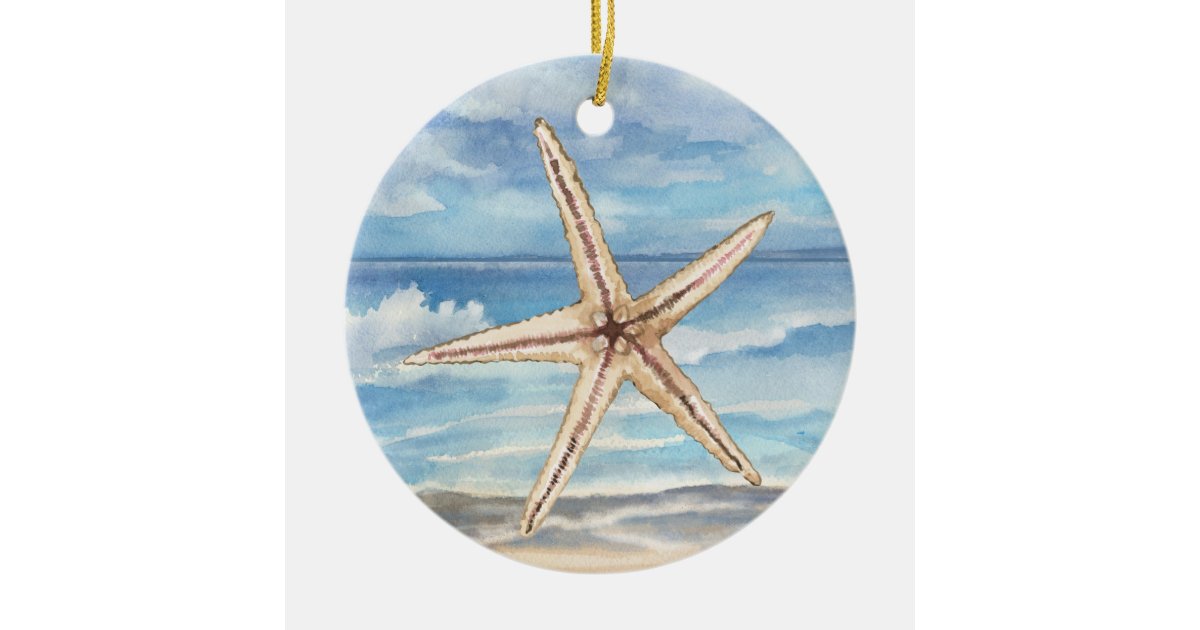 Seashells Ceramic Ornament | Zazzle