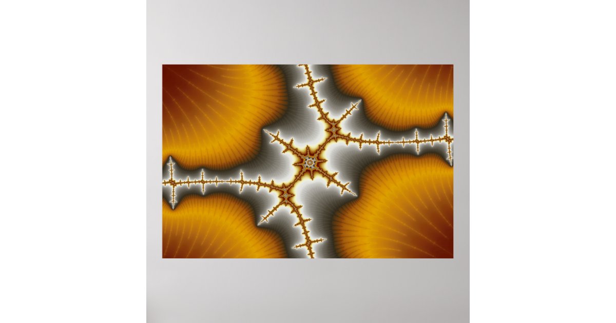 Seashells - Fractal Poster | Zazzle