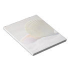 White Sand Beach w/Palm Notepad | Zazzle.com