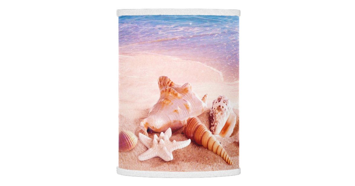 Seashells on the Sea Beach Lamp Shade | Zazzle