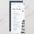 Seaside Menu | Zazzle