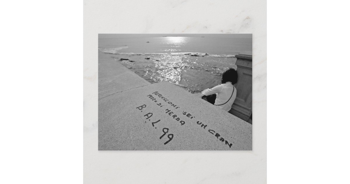 Seaside reflection postcard | Zazzle