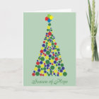 Autism Christmas Tree Holiday Card | Zazzle.com
