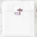 Season Of Lent Square Sticker | Zazzle