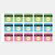 Seasonal Clothing Storage / Home Organization Labels | Zazzle