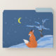 Seasonal Foxes File Folder | Zazzle