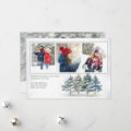 Season's Greetings Woodland Photo Collage Holiday Card | Zazzle