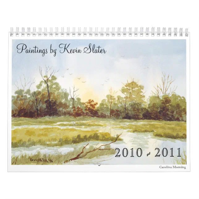 Seasons in Watercolor Calendar | Zazzle