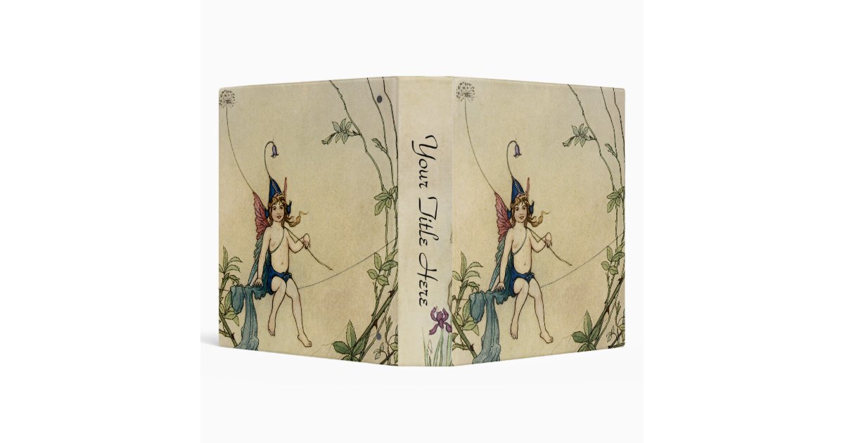 Seated on a Spider's Thread Binder | Zazzle