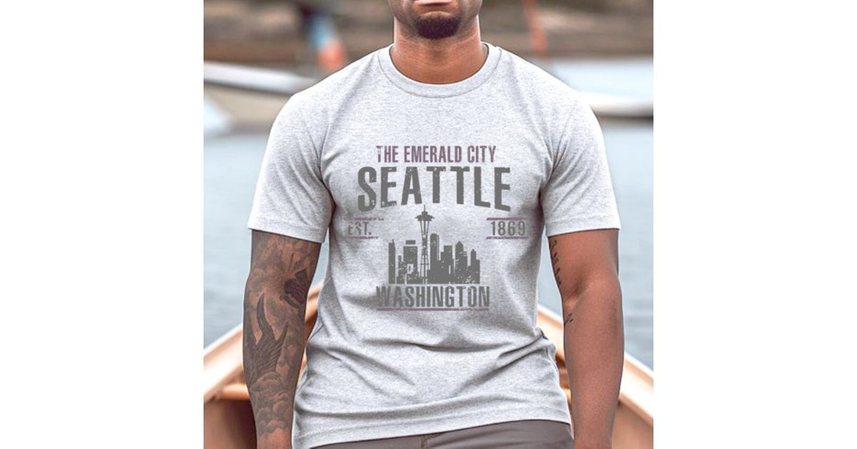Seattle T-Shirt | Zazzle