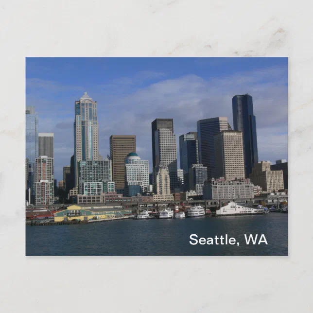 Seattle WA, postcard | Zazzle