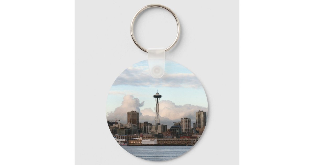 Seattle Washington Keychain | Zazzle
