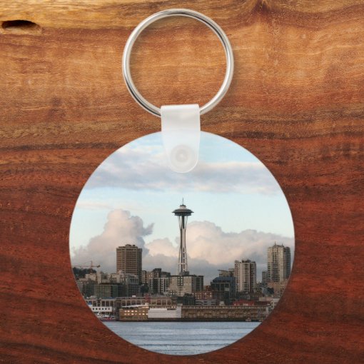 Seattle Washington Keychain | Zazzle