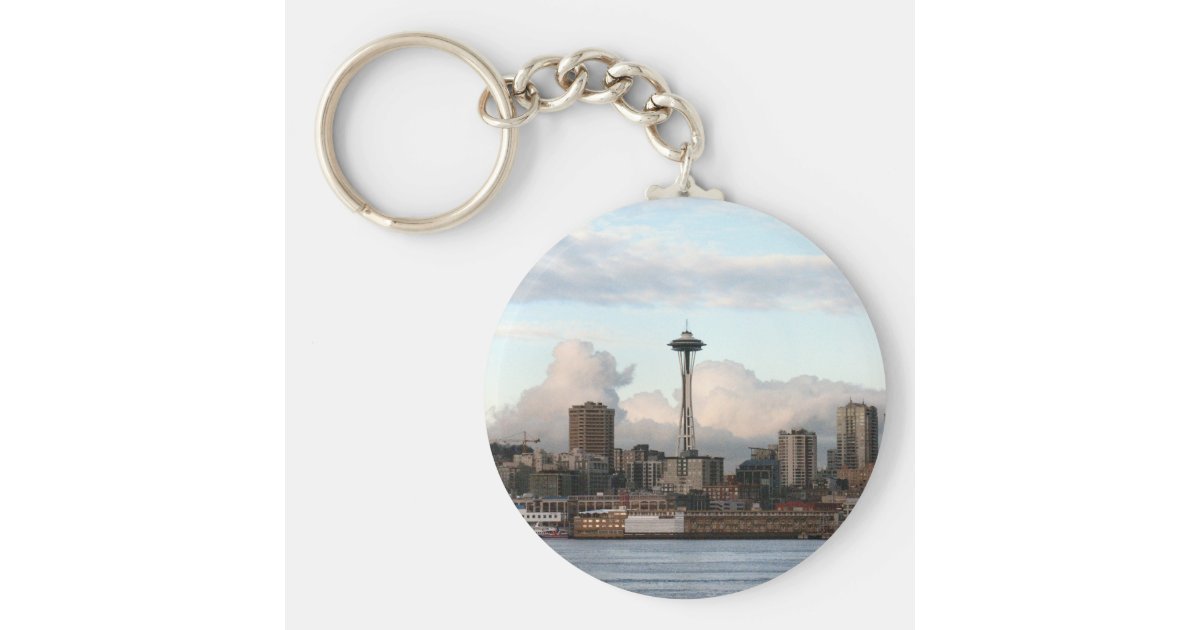 Seattle Washington Keychain | Zazzle