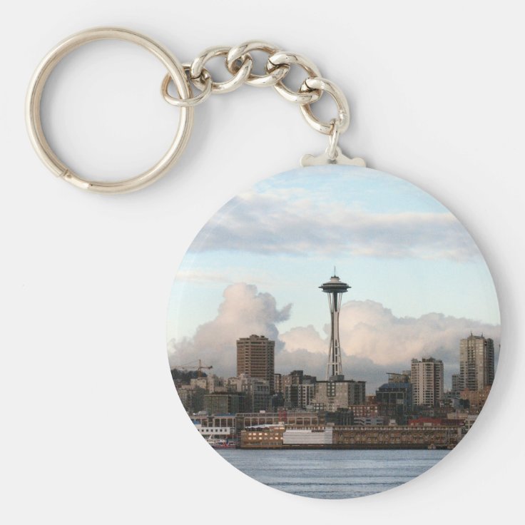 Seattle Washington Keychain | Zazzle