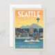 Seattle, Washington | Save the Date Invitation Postcard | Zazzle