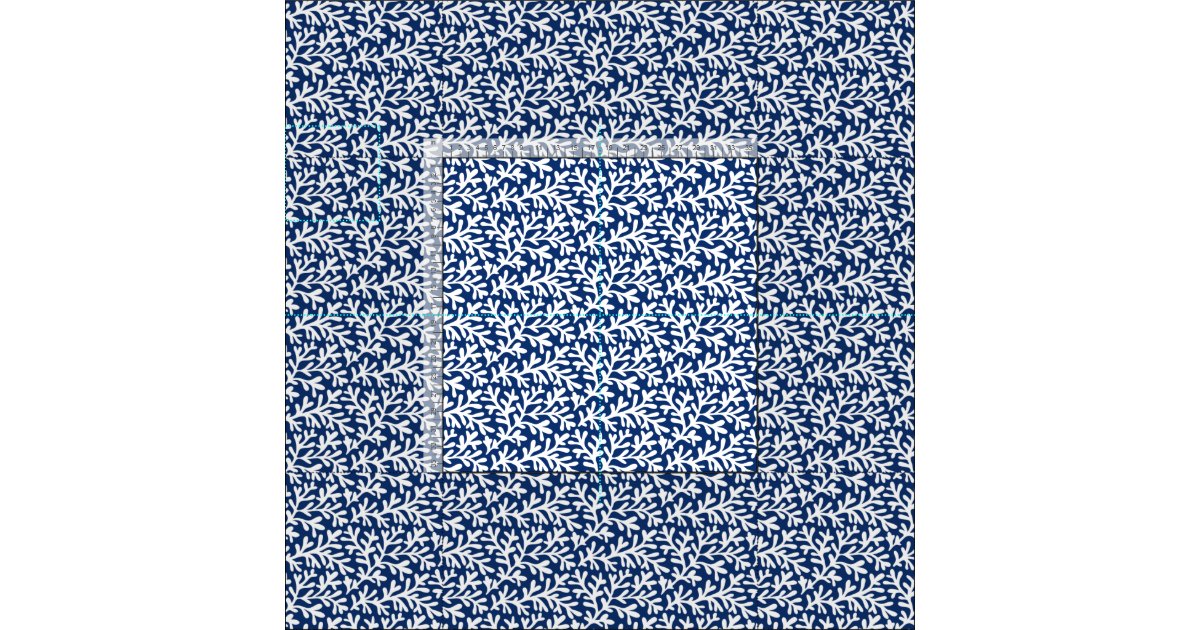 Seaweed Pattern Fabric | Zazzle