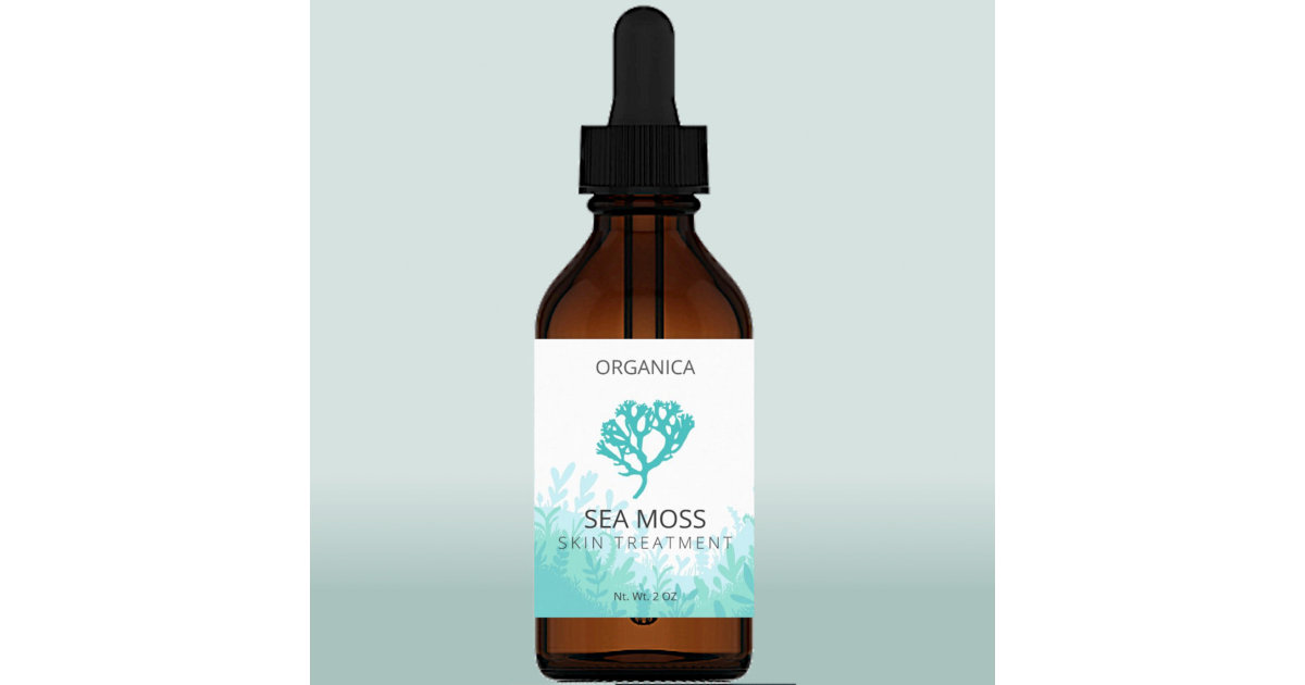 Seaweed Sea Moss Gel Labels | Zazzle