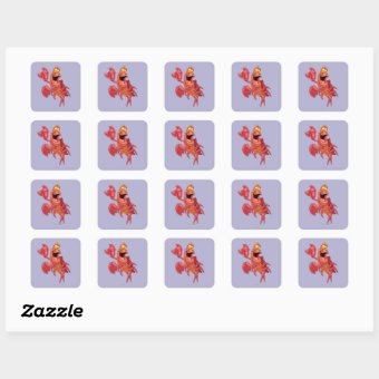 Sebastian Square Sticker | Zazzle