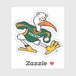 Sebastian The Ibis Sticker | Zazzle