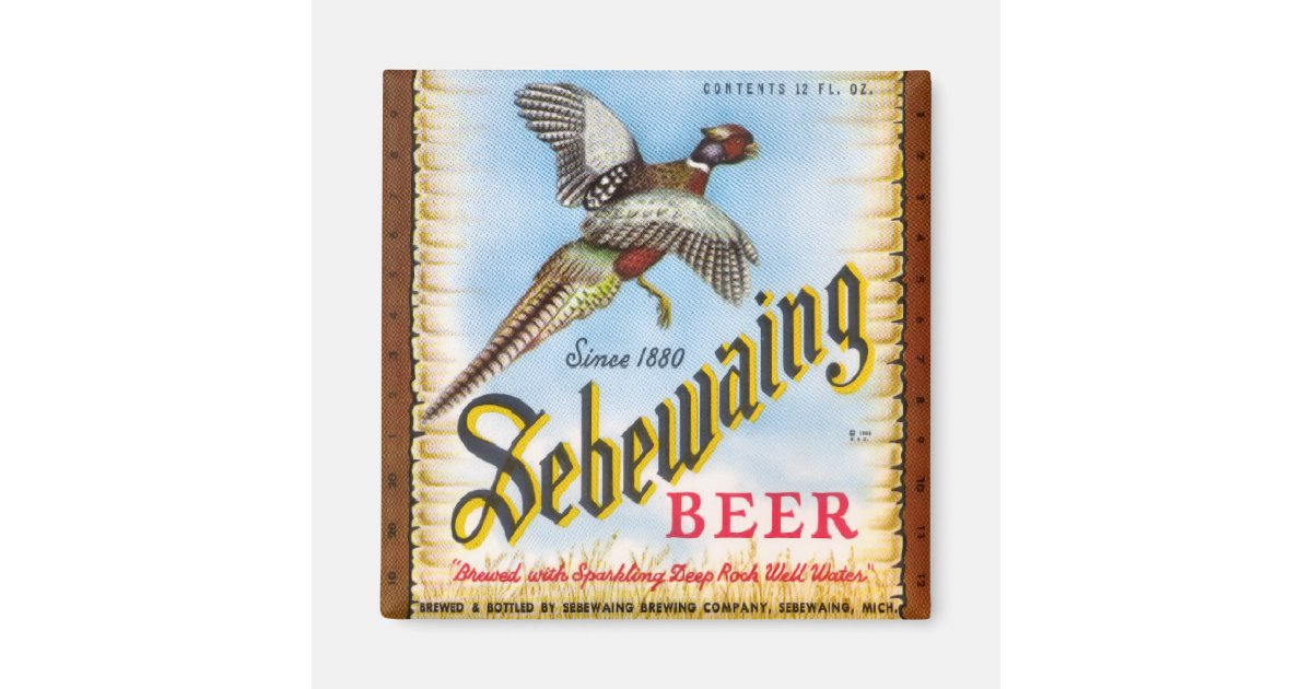 Sebewaing Beer Magnet | Zazzle