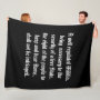 Second Amendment Blanket Black | Zazzle