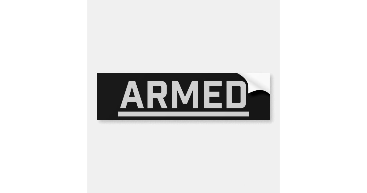 Second Amendment Bumper Sticker | Zazzle