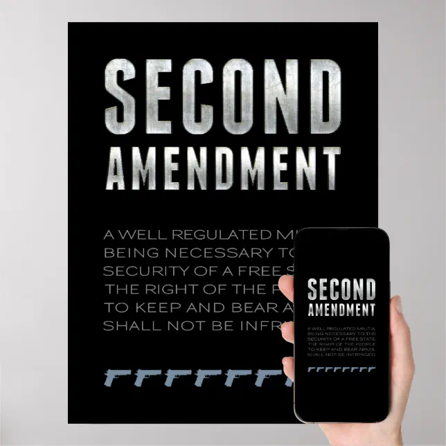 Second Amendment Poster | Zazzle