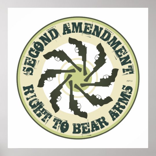 Second Amendment Poster | Zazzle.com