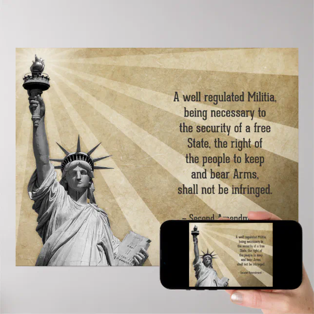 Second Amendment Poster | Zazzle
