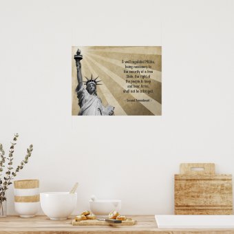 Second Amendment Poster | Zazzle