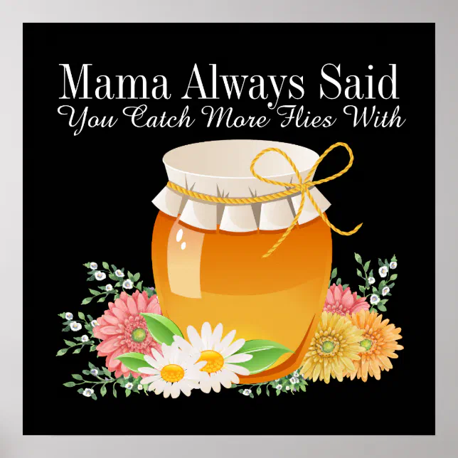 Second Version Mama Always Said - Sharon Rhea Ford Poster | Zazzle