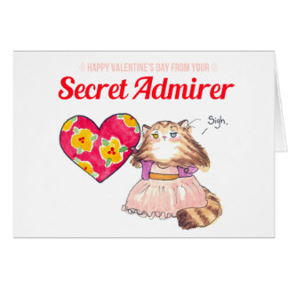 Secret Admirer Cards - Greeting & Photo Cards | Zazzle