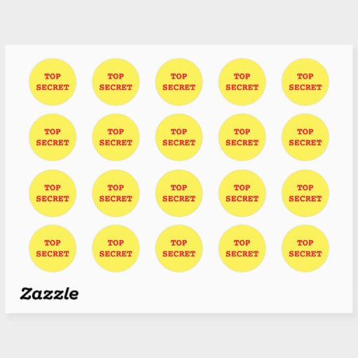 "Secret Agent/Spy" Stickers | Zazzle