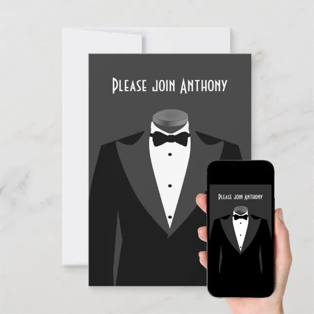 Secret Agent Themed Birthday Party Invitation | Zazzle
