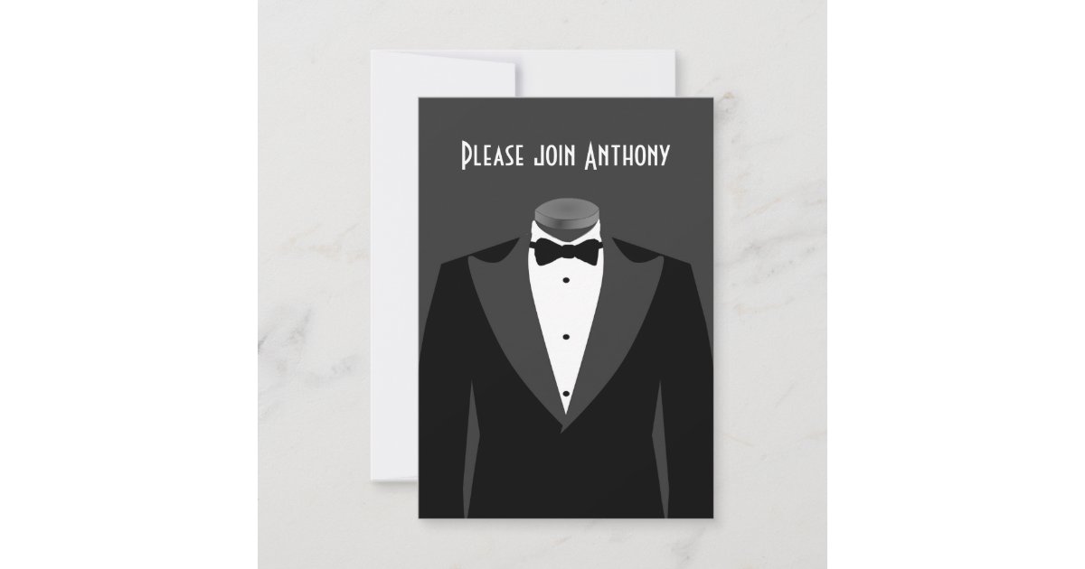 Secret Agent Themed Birthday Party Invitation | Zazzle