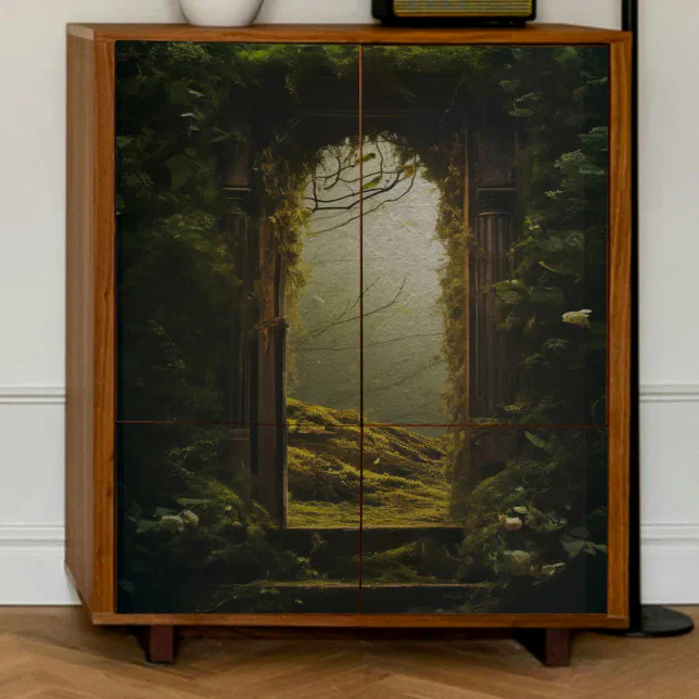 Secret Forest Doorway Decoupage Tissue Paper | Zazzle