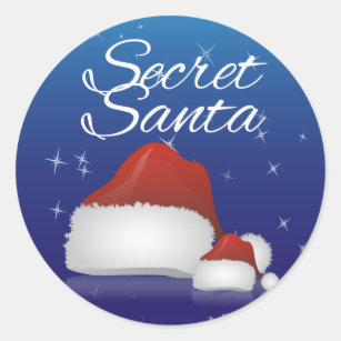 Secret Santa Stickers - 100% Satisfaction Guaranteed | Zazzle