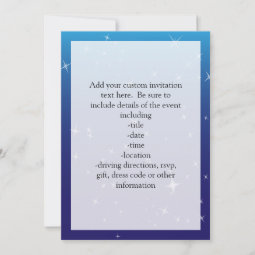 Secret Santa, Blue/Hat Invitation | Zazzle
