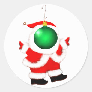 Secret Santa Stickers - 100% Satisfaction Guaranteed | Zazzle